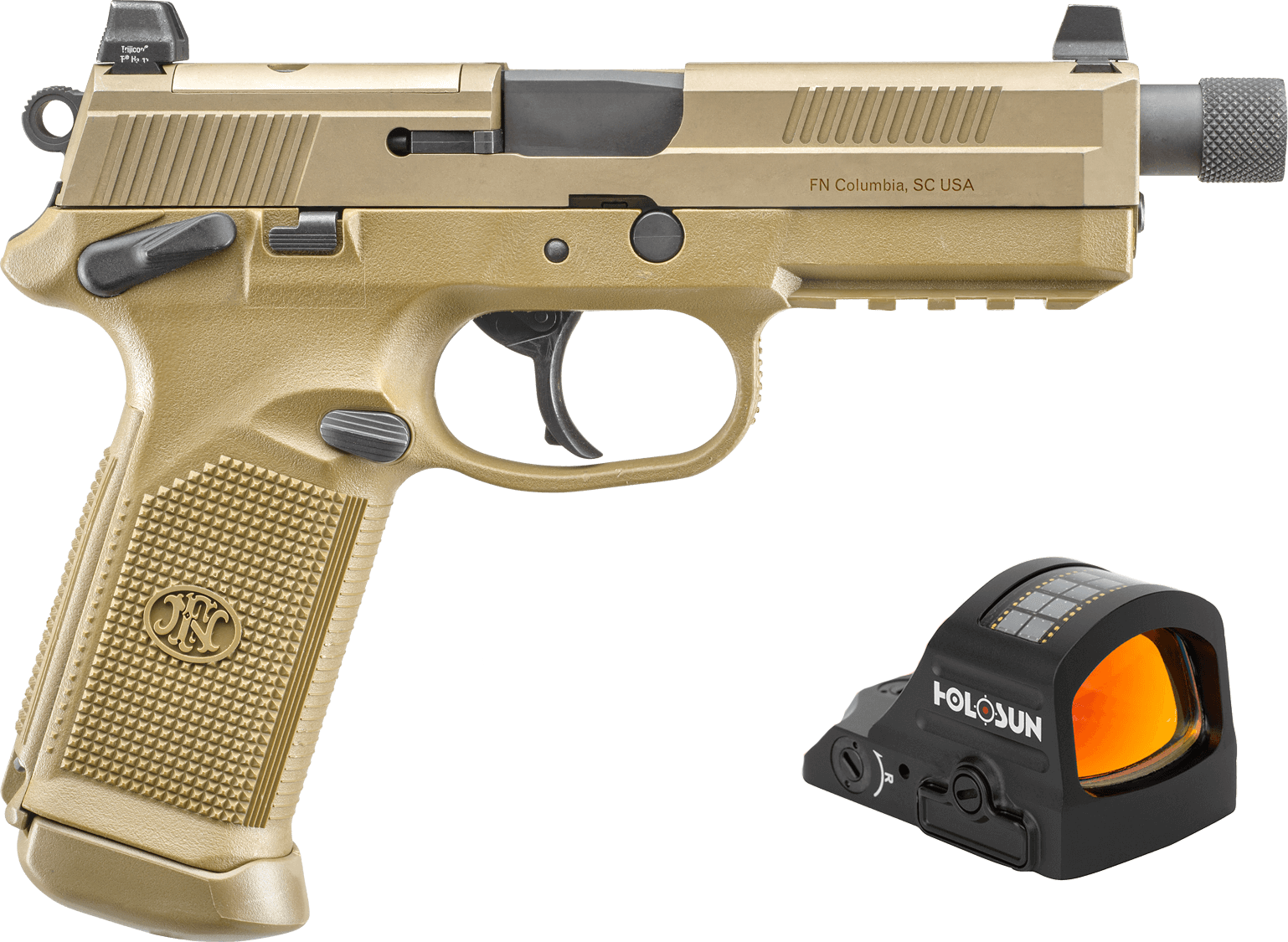 FN FNX-45 with Optic - Semi Auto Pistols at GunBroker.com : 1131558662