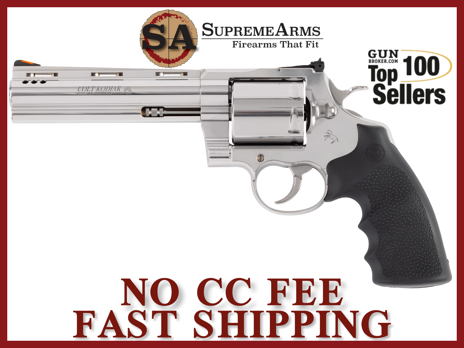 Colt Kodiak 44 Mag - Revolvers at GunBroker.com : 1137308123