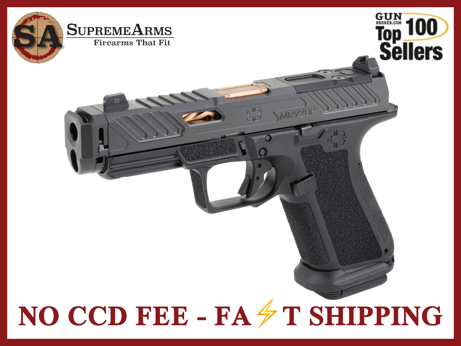 Shadow Systems MR920P - Semi Auto Pistols at GunBroker.com : 1142003605