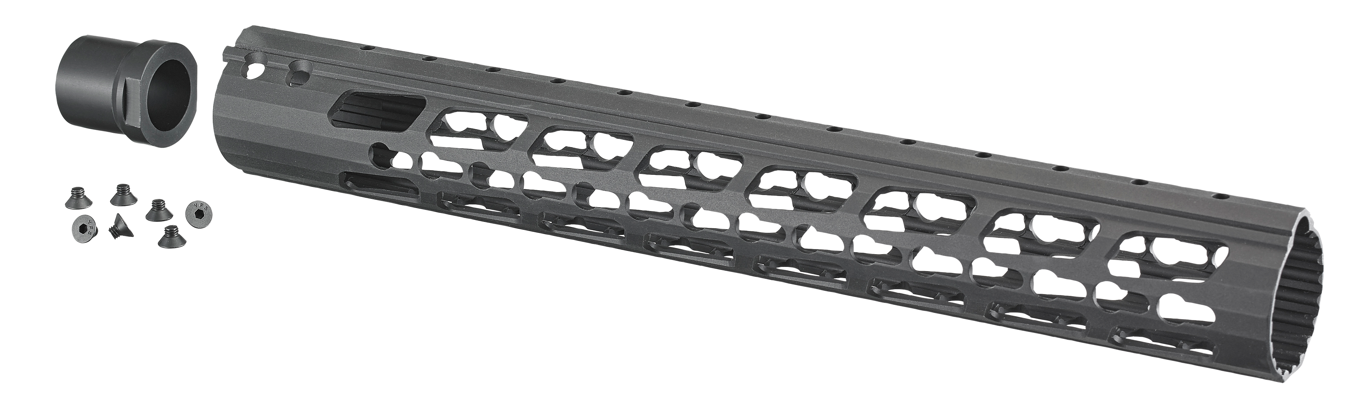 Ruger 90589 precision handguard 6005a-t6 aluminum black anodized ...