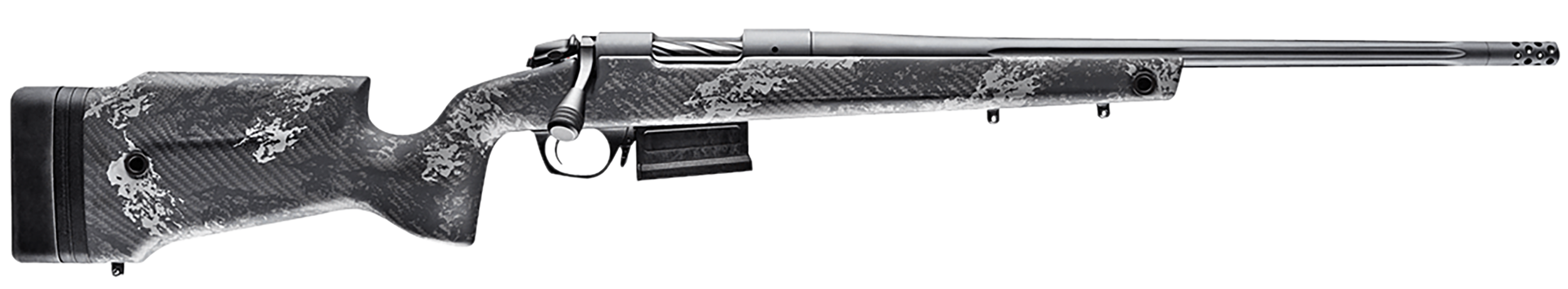 Bergara rifles b14sm759 b-14 crest 6.5 prc 3+1 20" fluted-threaded ...