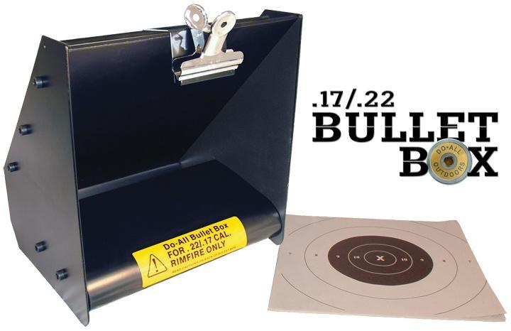 Do-all outdoors .17 - .22 bullet box - Shooting Targets at GunBroker ...