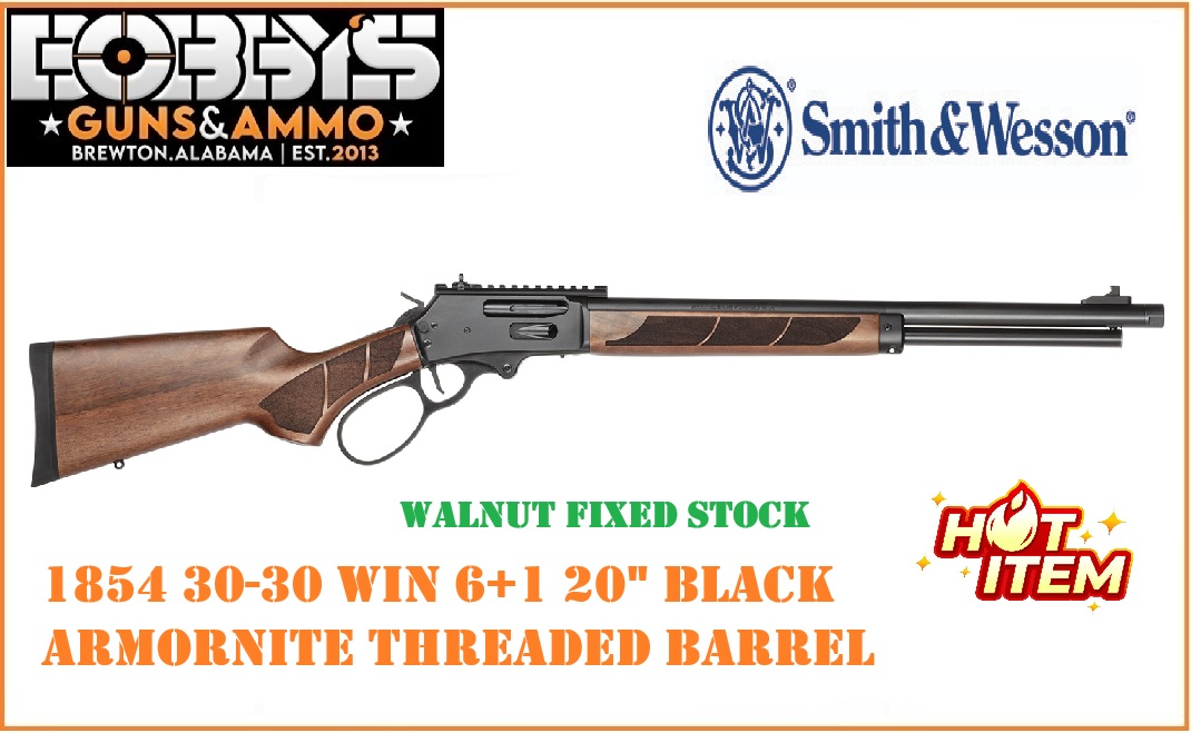 Smith & wesson 14385 1854 30-30 win 6+1 20" threaded barrel - Lever ...