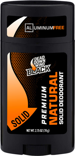 Ddw black premium deoderant natural solid 2.75oz - Scent Elimination at ...
