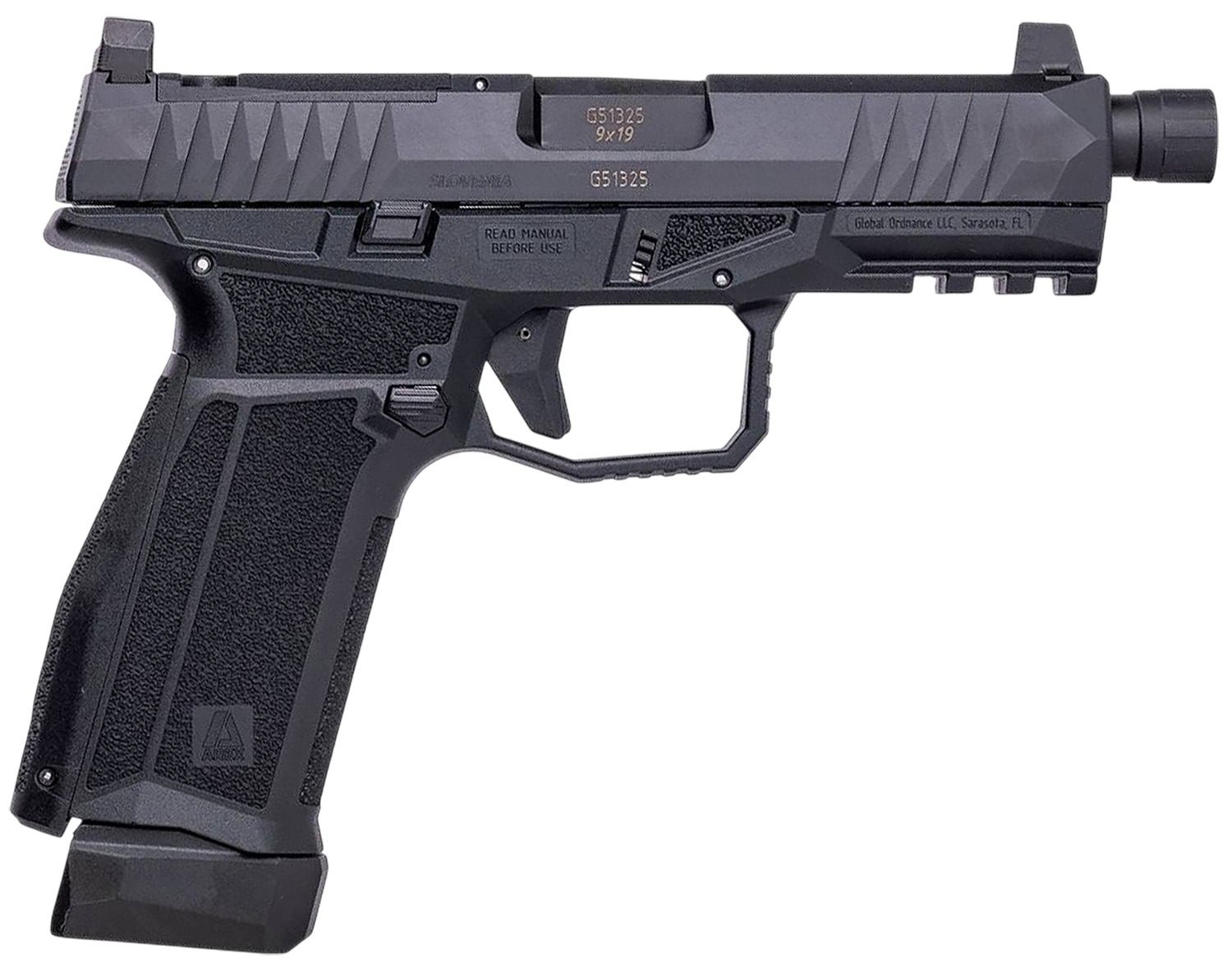Arex delta x gen2 tactical 9mm, 4.6" barrel, optic ready, 17 rnd ...
