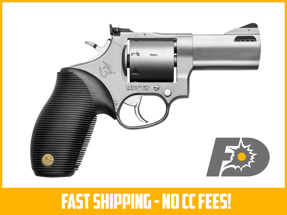 Taurus 692 9MM, .38 Special, .357 Magnum cylinders, 3" ported barrel, 7 ...
