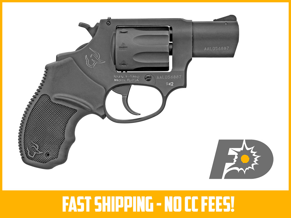 Taurus Model 942 Metal Frame Revolver .22 LR, 2" barrel, 8 rounds ...