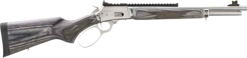 Marlin 1894 357 Magnum, 16.10" Polished Stainless Threaded Barrel, Gray ...