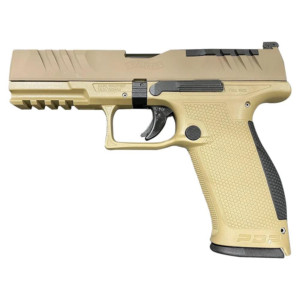 Walther PDP FDE Full Size Handgun 9mm Luger 18rd Magazines(2) 4.5 ...