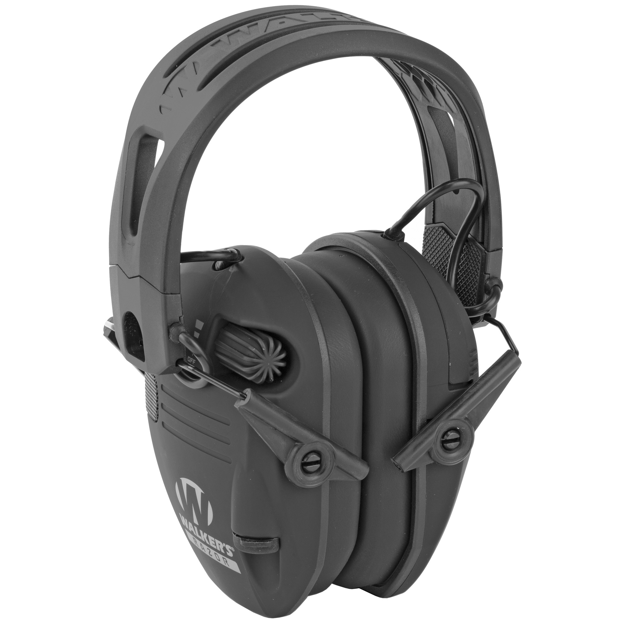 Walkers Game Ear Wlkr Gwprsemrh Razr Muff Tactigrip Blk - Less-Lethal ...