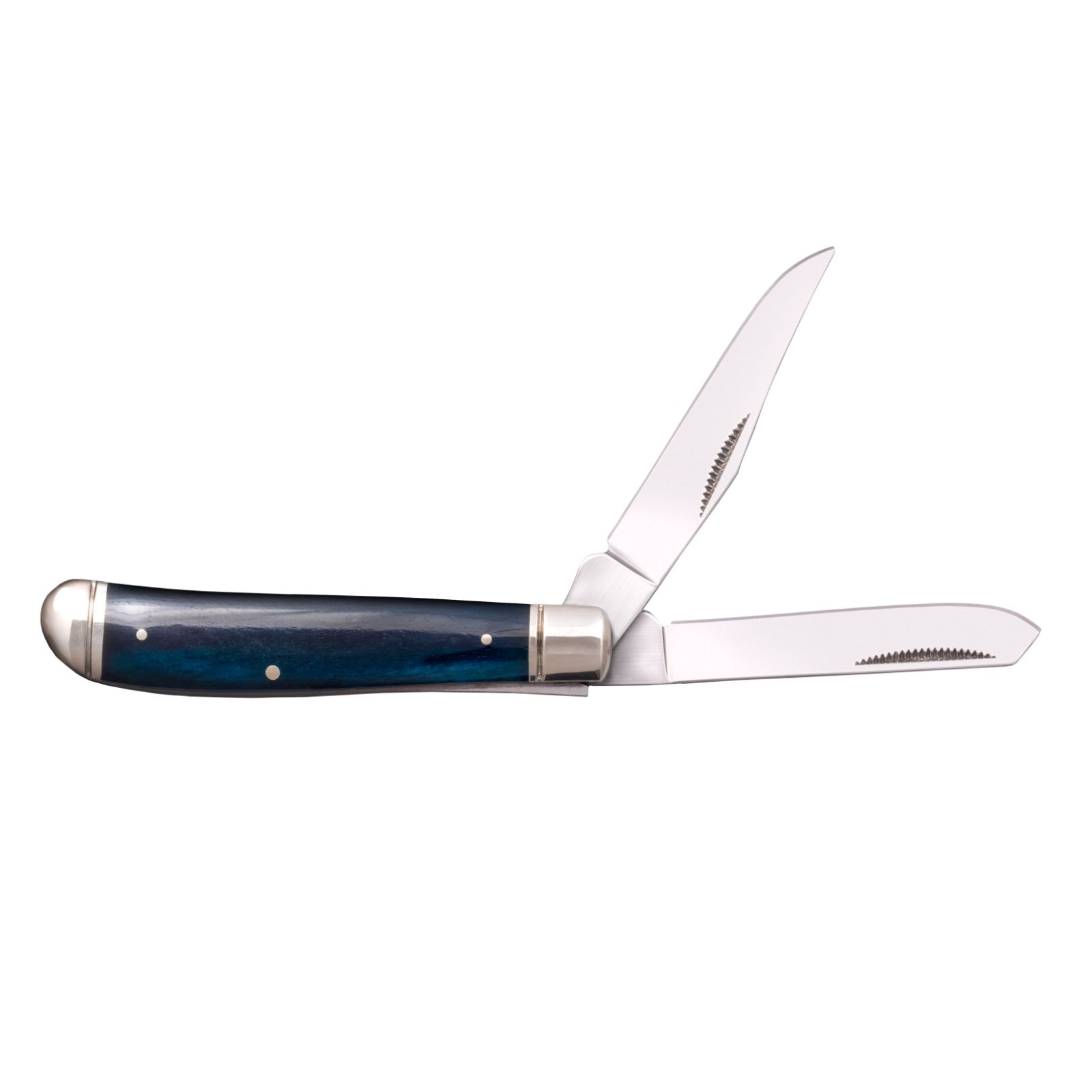 Cold Steel Mini Trapper 2.5in w 2 8Cr13Mov Blades Blue Bone - Other ...