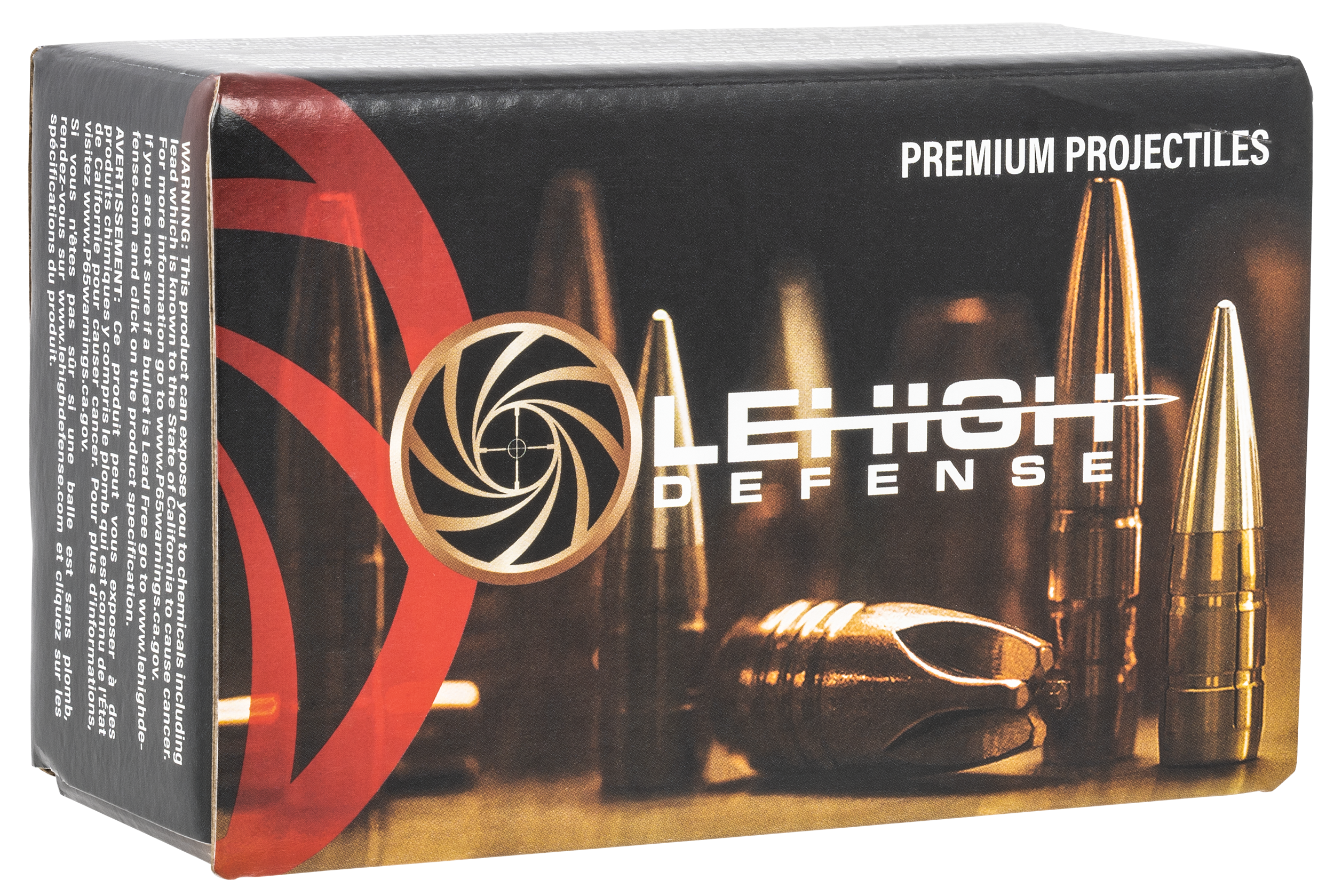 Lehigh defense bullets 44 caliber (429 diameter) 265 grain solid copper ...