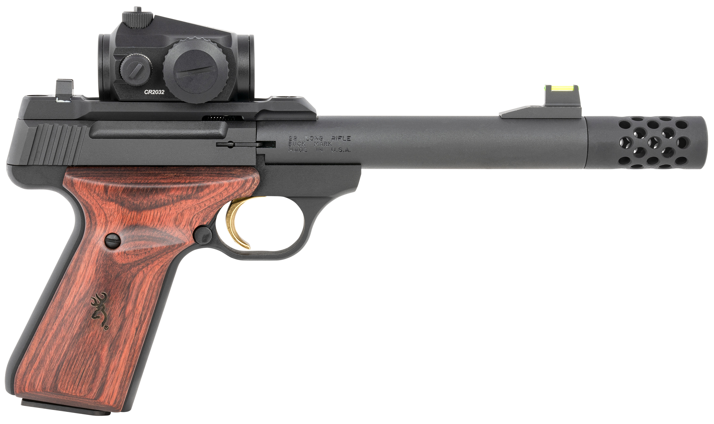 Browning Buck Mark Hunter 22lr 5.9" 1Rd Black W- Vortex Crossfire ...