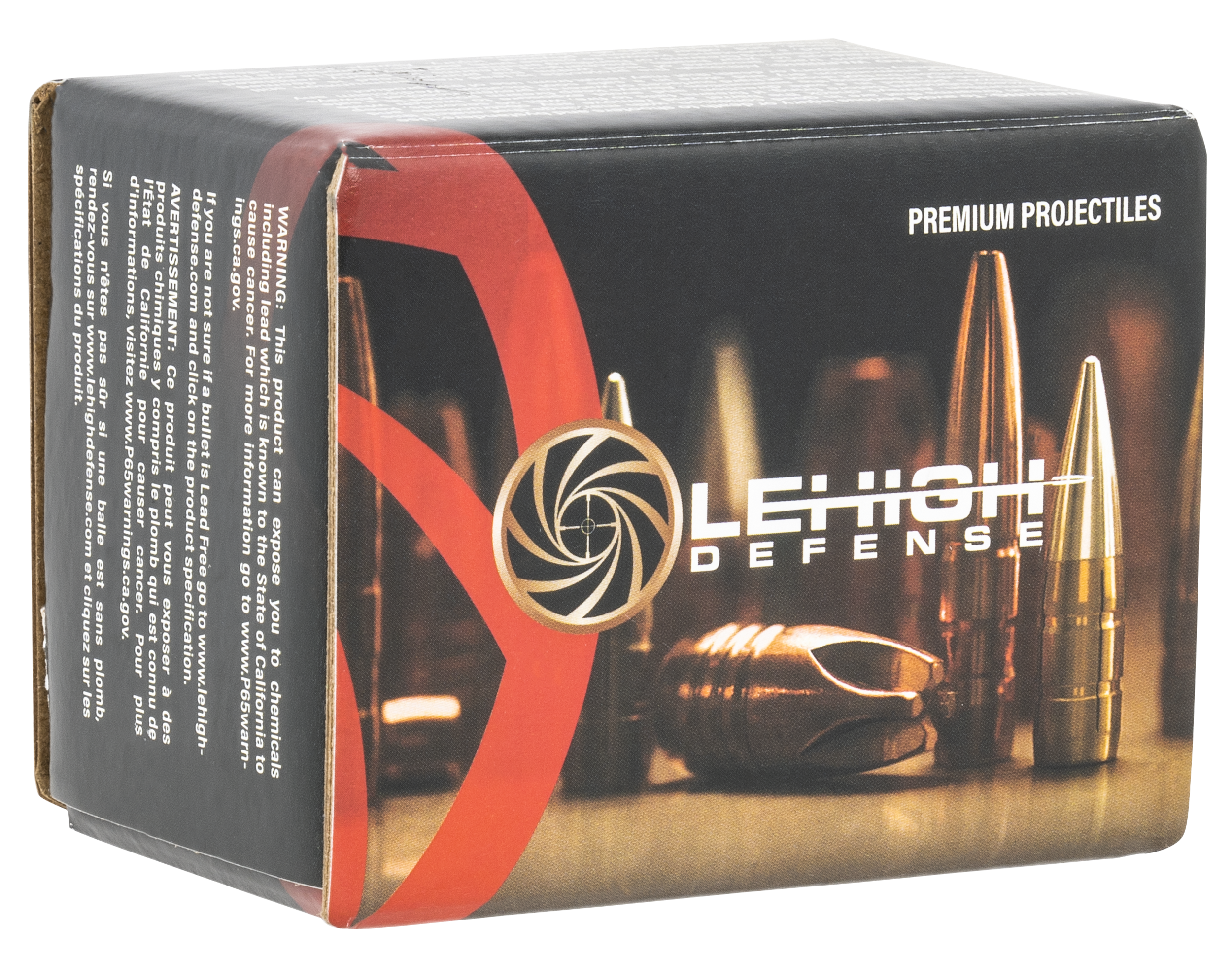 Lehigh defense .224" dia. 45 grain 50 rd box controlled chaos bullet ...