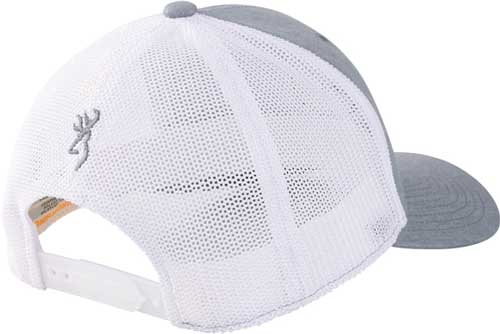 Browning Cap 720 Mesh Snapback Hex Patch Heather Gray Osfm - Other ...