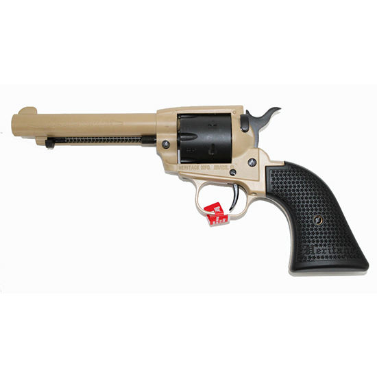 HERITAGE ROUGH RIDER STEEL 22LR 4.75 6RD SAND-SBK - Revolvers at ...