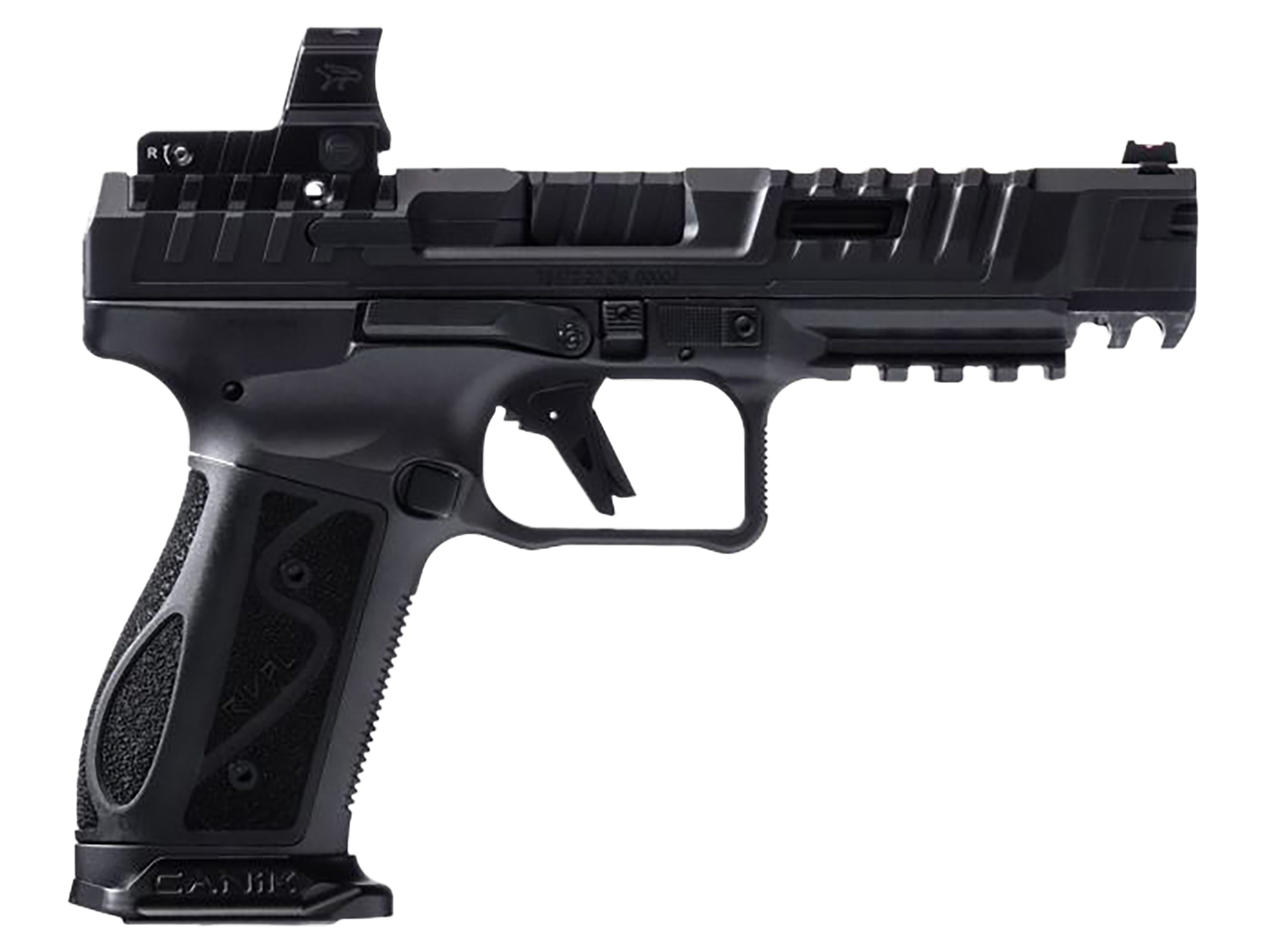 Canik SFx RivalS Dark Side 9mm Luger 5" 18+1 Black Pistol with Optic ...