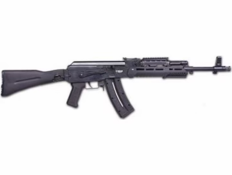 BLUE LINE GLOBAL MAUSER AK47 OMEGA 22LR 17" 25RD BLACK RAILS - Semi ...