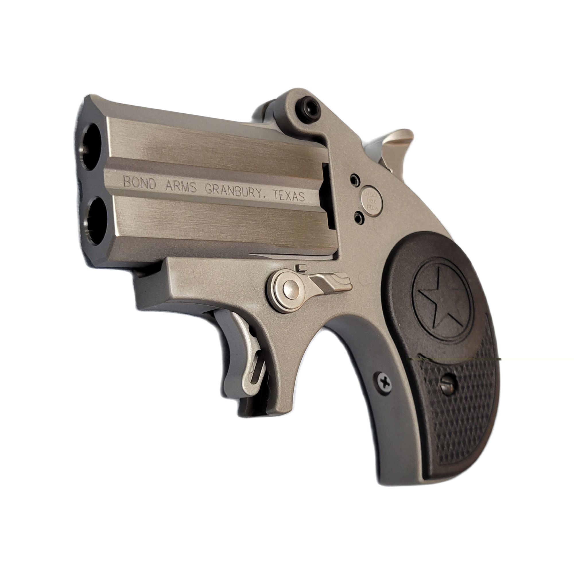 Bond Arms Stubby 9mm 2.2" 2rd Stainless Steel Silver No Tg Black ...