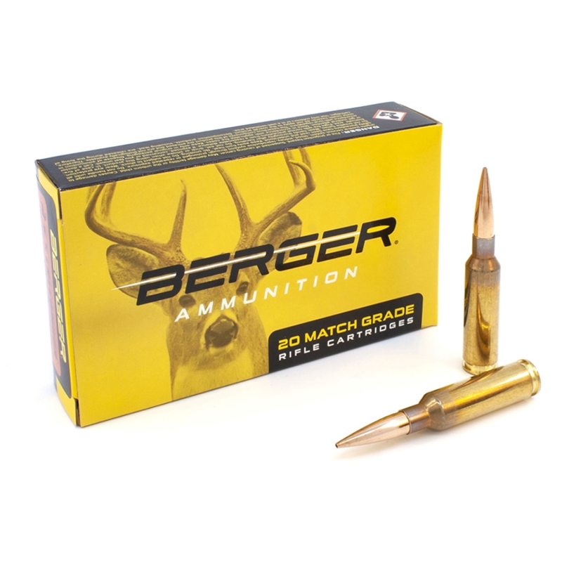 Berger bullets 6.5 creedmoor 156gr elite hunter 20 rounds [mpn: 31070 ...