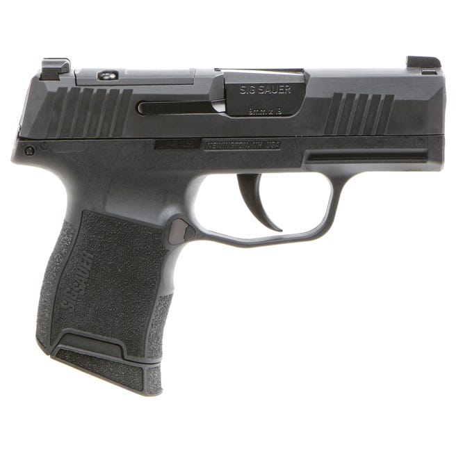 SIG SAUER P365 9MM 3.1" BARREL 10ROUNDS BLACK OPTICS READY - Semi Auto ...