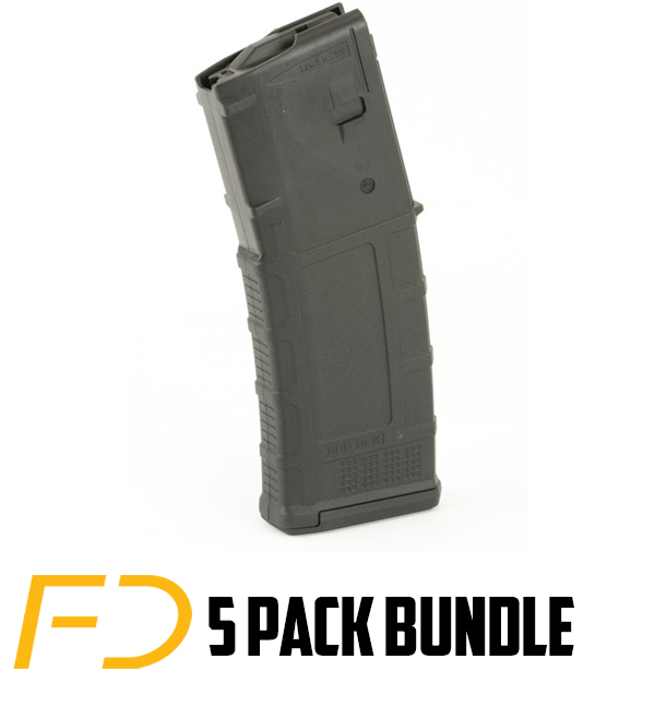 Magpul PMAG M3 .300 Blackout 30 rnd Black 5 pack - Rifle Magazines ...