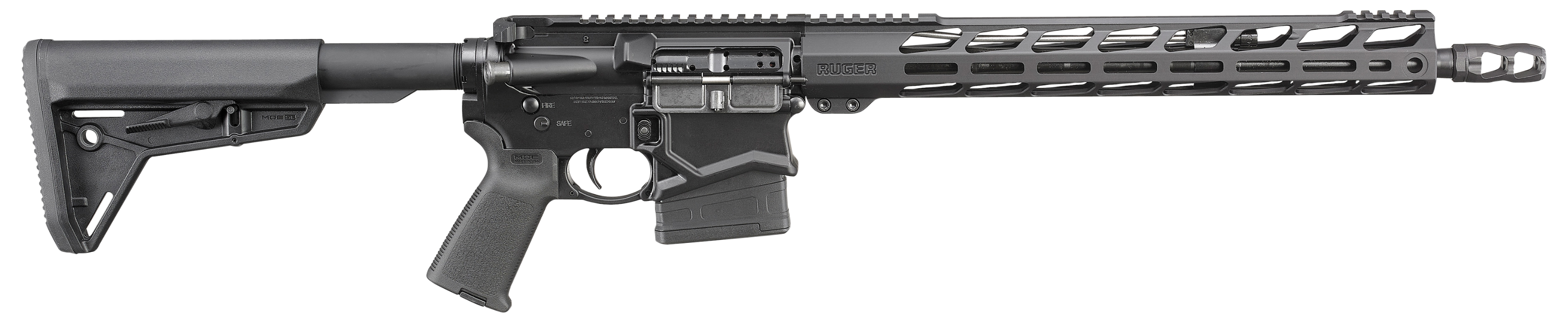 Ruger Sfar 7.62x51mm-308 Win 16" 10rd Black - Semi Auto Rifles at ...