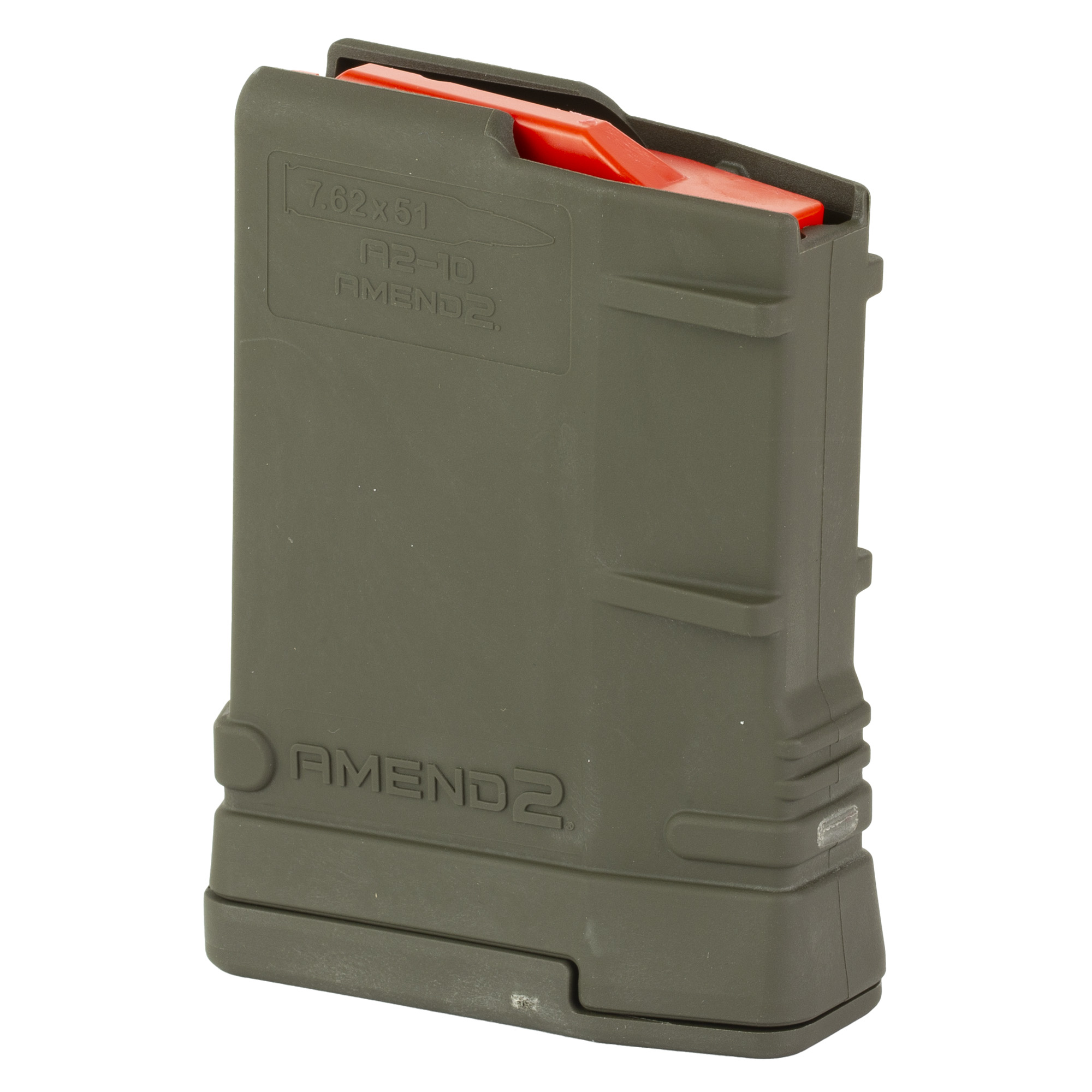 Amend2 Mod2 DPMS .308 Winchester 10 Round Magazine OD Green Antitilt Su ...