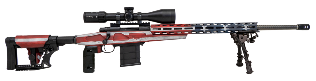 LSI HOWA 1500 6.5 CREEDMOOR 24" 10RD HCR FLAG CHASSIS HB - Bolt Action ...