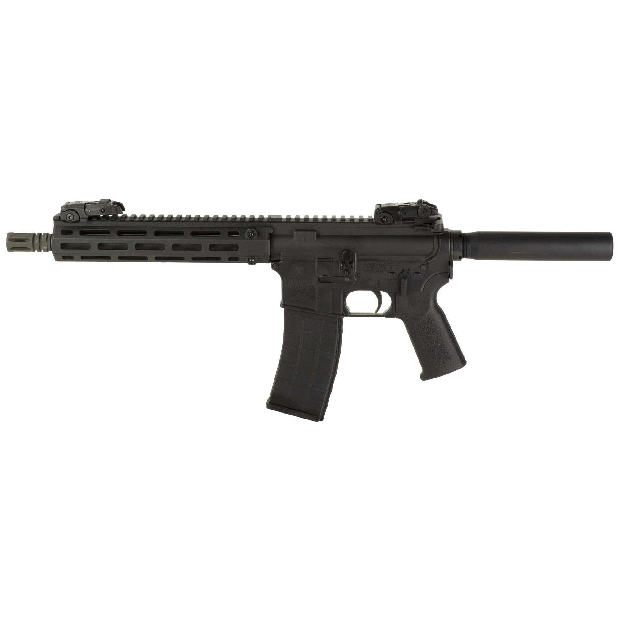 Tippmann Arms Company M422 PRO .22 LR 11" Barrel 25rd Black AR15 Pistol ...