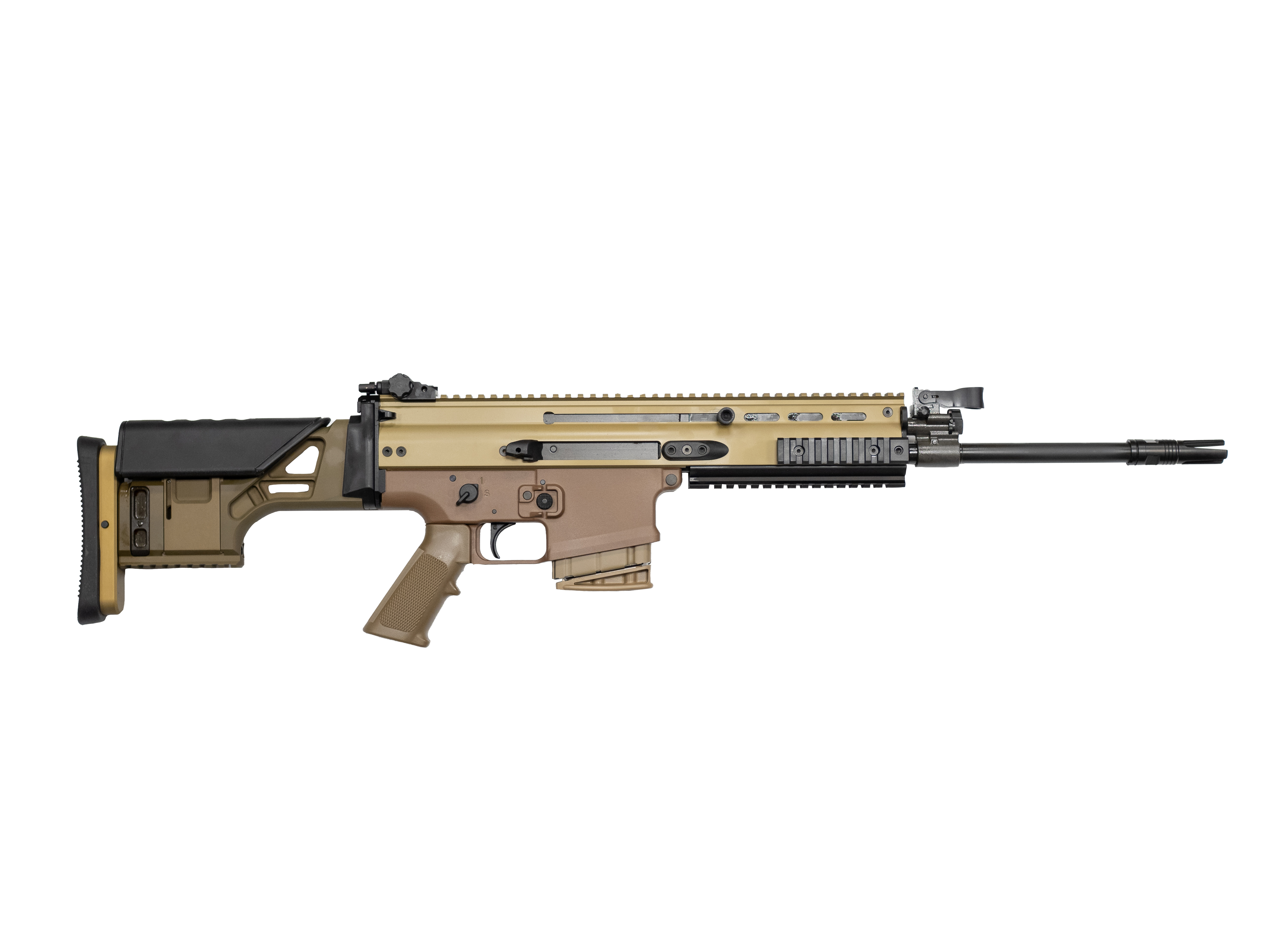 FN SCAR 17S DMR 6.5 Creedmoor 16.25" Barrel 10rd FDE - Semi Auto Rifles ...