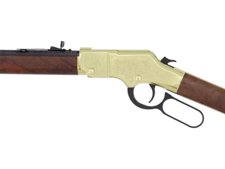 Henry Goldenboy Deluxe 4th Ed. Engraved .17 Hmr 20" 12+1 Walnut - Lever ...