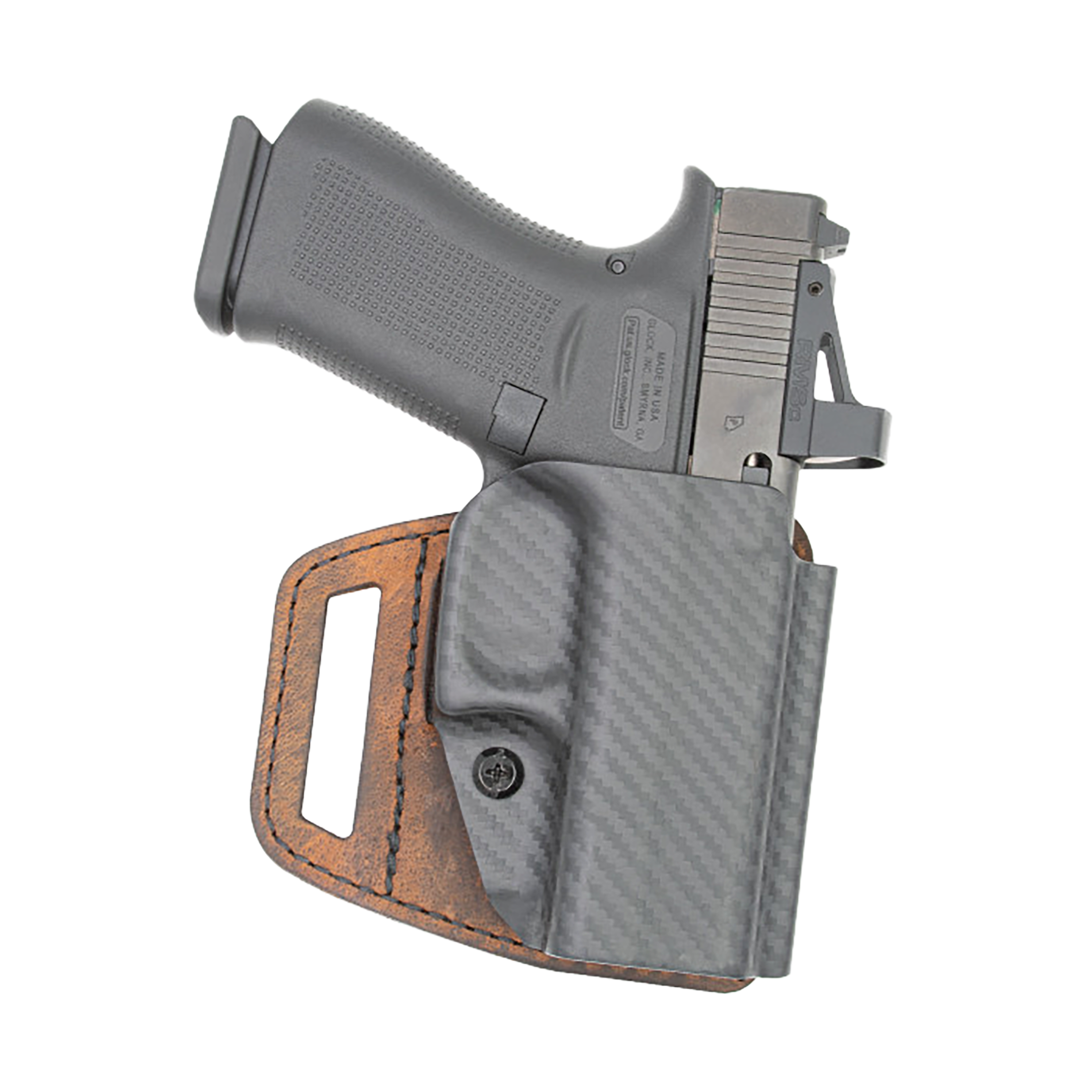 Versacarry Vslide Holster Owb Hybrid S&w Mp Shield Polymer-Brown ...