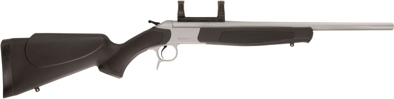Cva Scout Td Compact .243 Win. 20" Tb Ss-black - Single Shot Rifles at ...