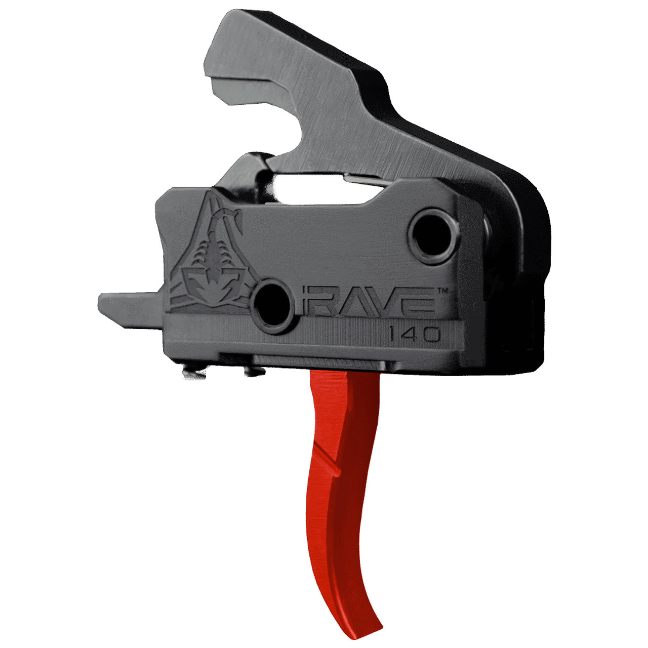 Rise Armament RAVE 140 AR15 Curved Trigger Red - Other Gun Accessories ...