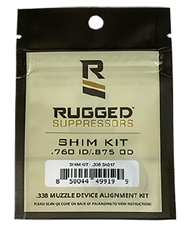Rugged Suppressorss SA017 Shim Kit 338 Cal - Pistol Barrels at ...