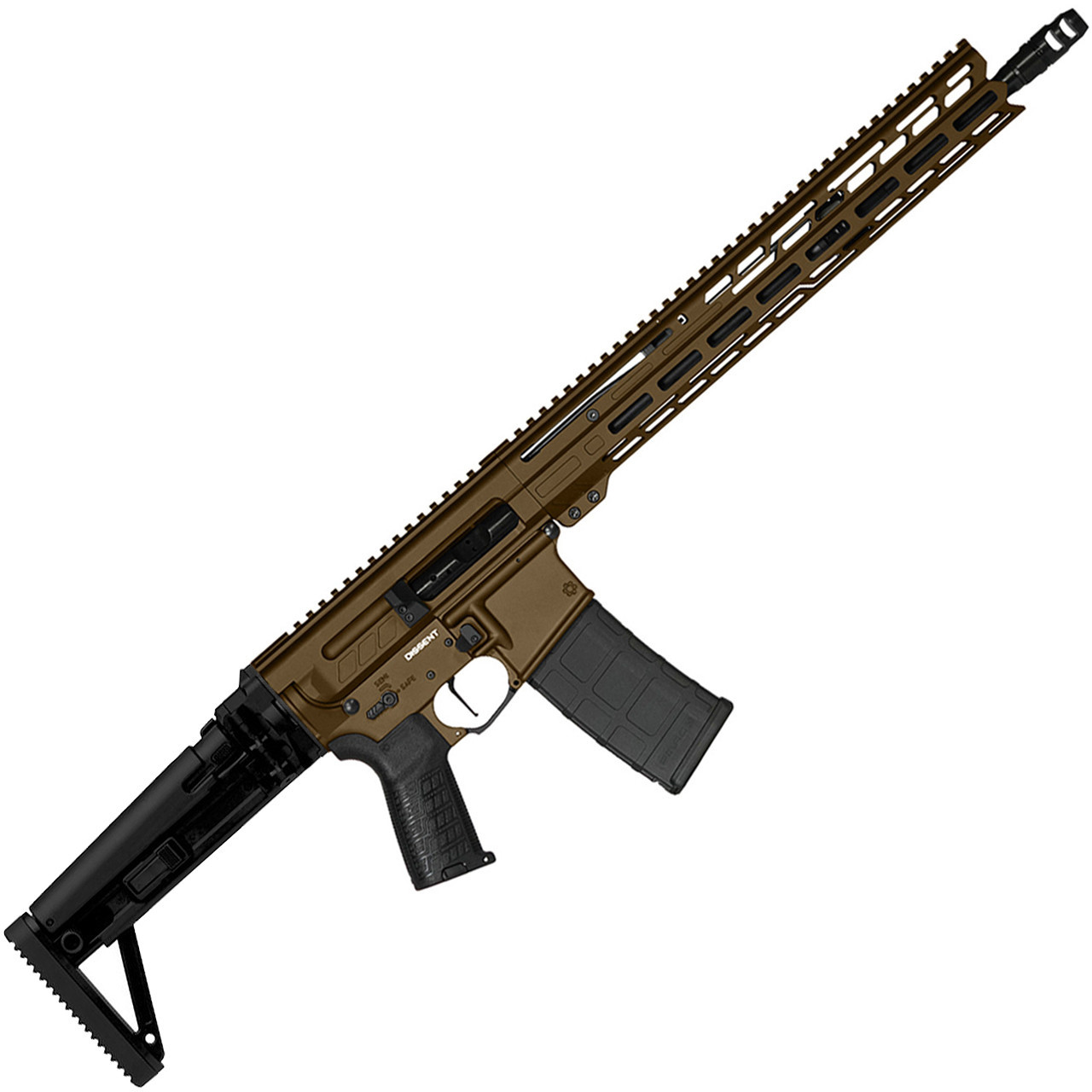 CMMG DISSENT Mk4 .300 Blackout 16" 30+1 Bronze ARStyle Rifle - Semi ...