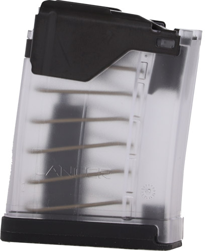 Lancer Magazine L5awm Ar15 5.56x45mm 5rd Translucent Clear - Rifle ...