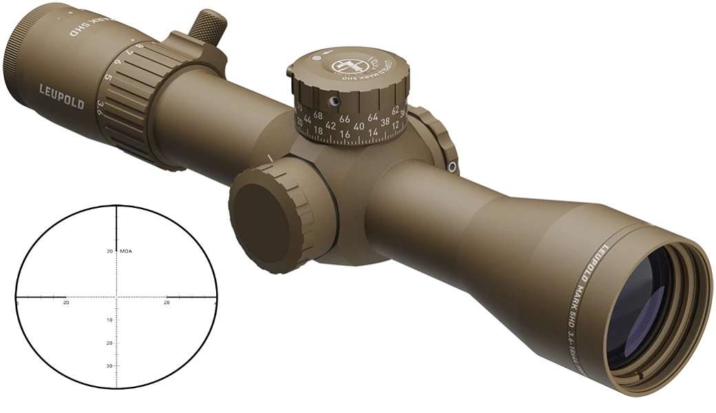 Leupold Mark 5hd Leu 185066 Mk5hd 3.618x44 M1c3 Pr1moa De 35m - Gun ...