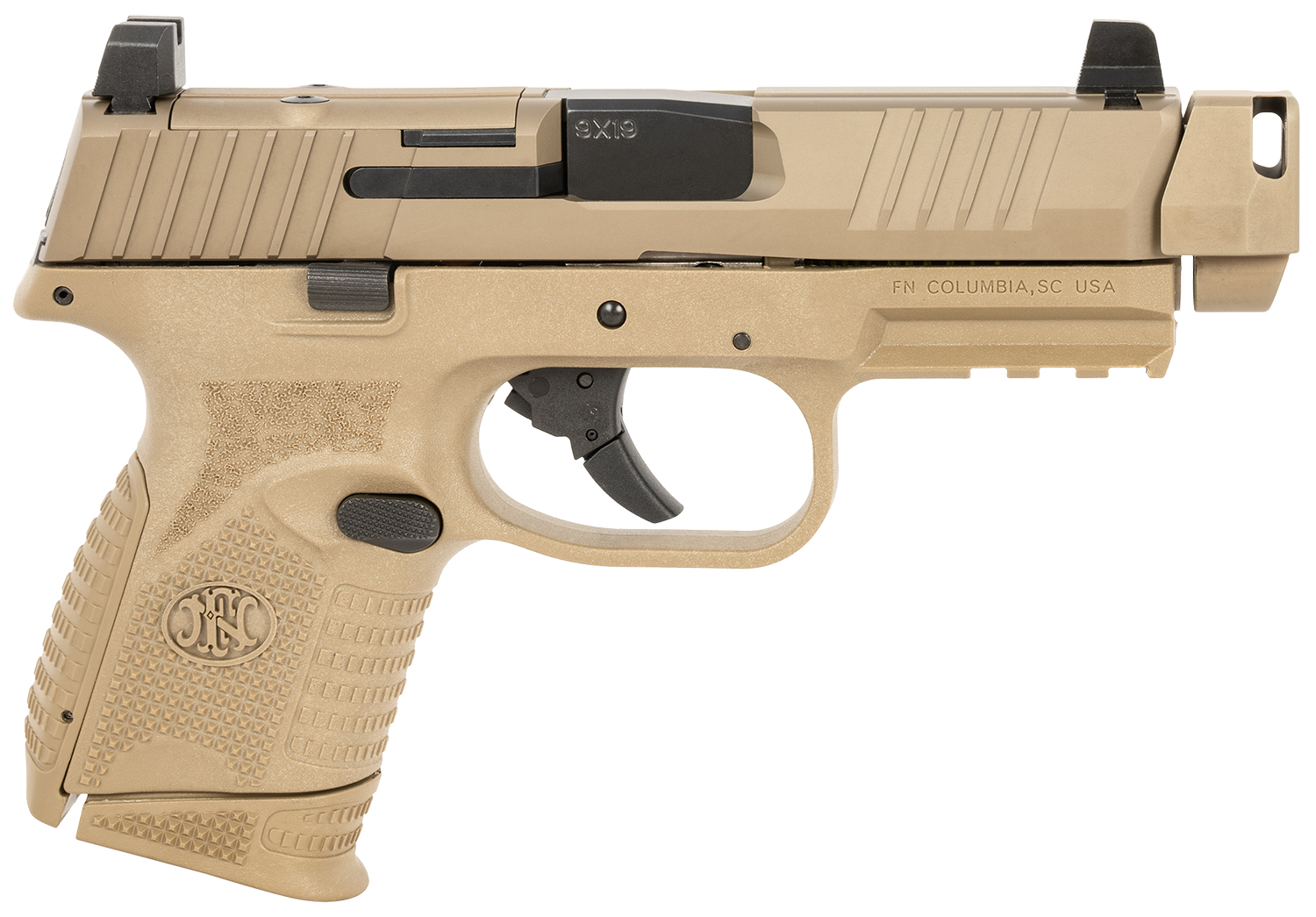Fn 509 Compensated Compact Mrd 210rd Mags Fde - Semi Auto Pistols at ...