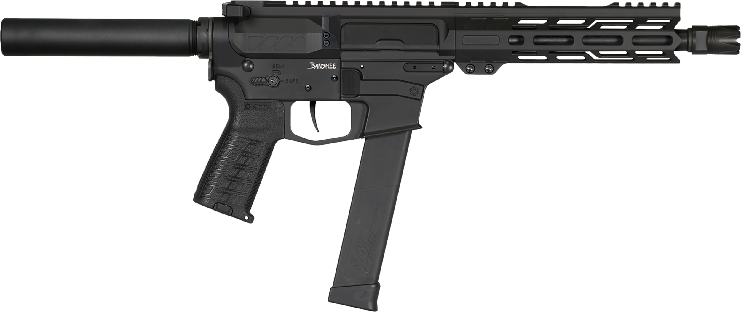 Cmmg Pistol Banshee Mkg .45acp 8" 26rd W- Rip Brace Black - Semi Auto ...