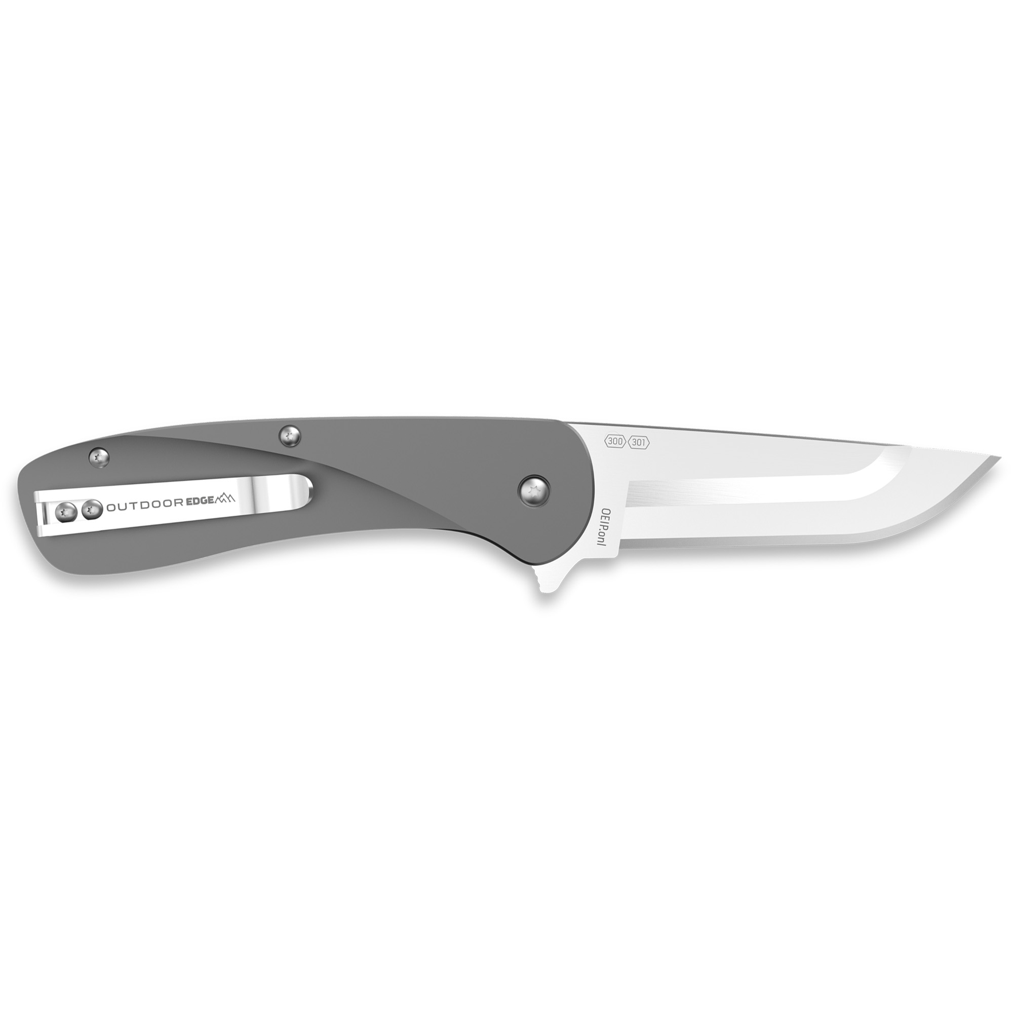 Outdoor Edge Razor Vx1 3" Fldr Cool Gray Alum Spring Assist - Pocket ...