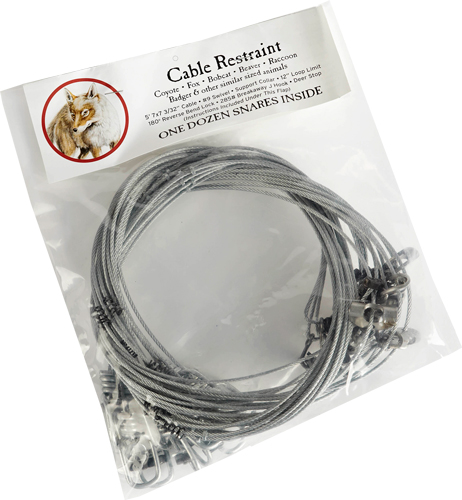 Duke Traps #4 Snare Trap Cable Restraint Bag Of 12 - Everything Else at ...