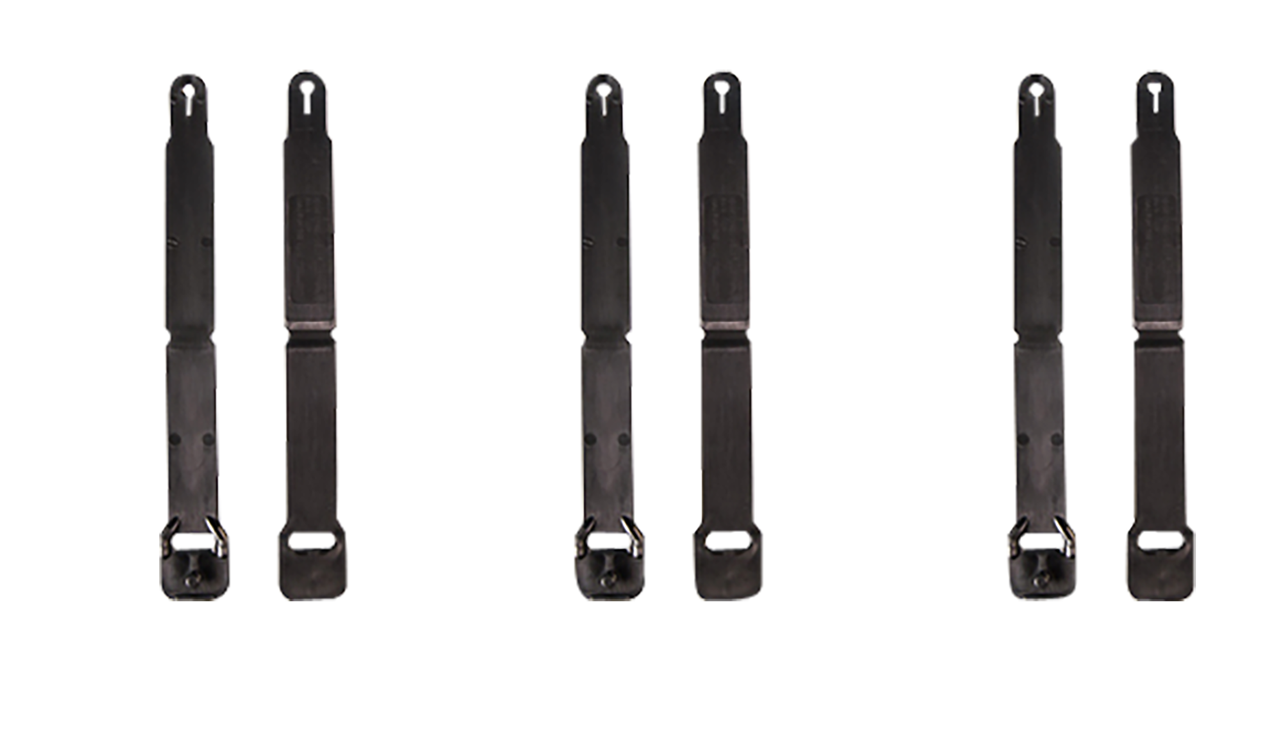 High Speed Gear Molle Clips Hsgi 91sc12bk Short 12pk Black - Concealed ...