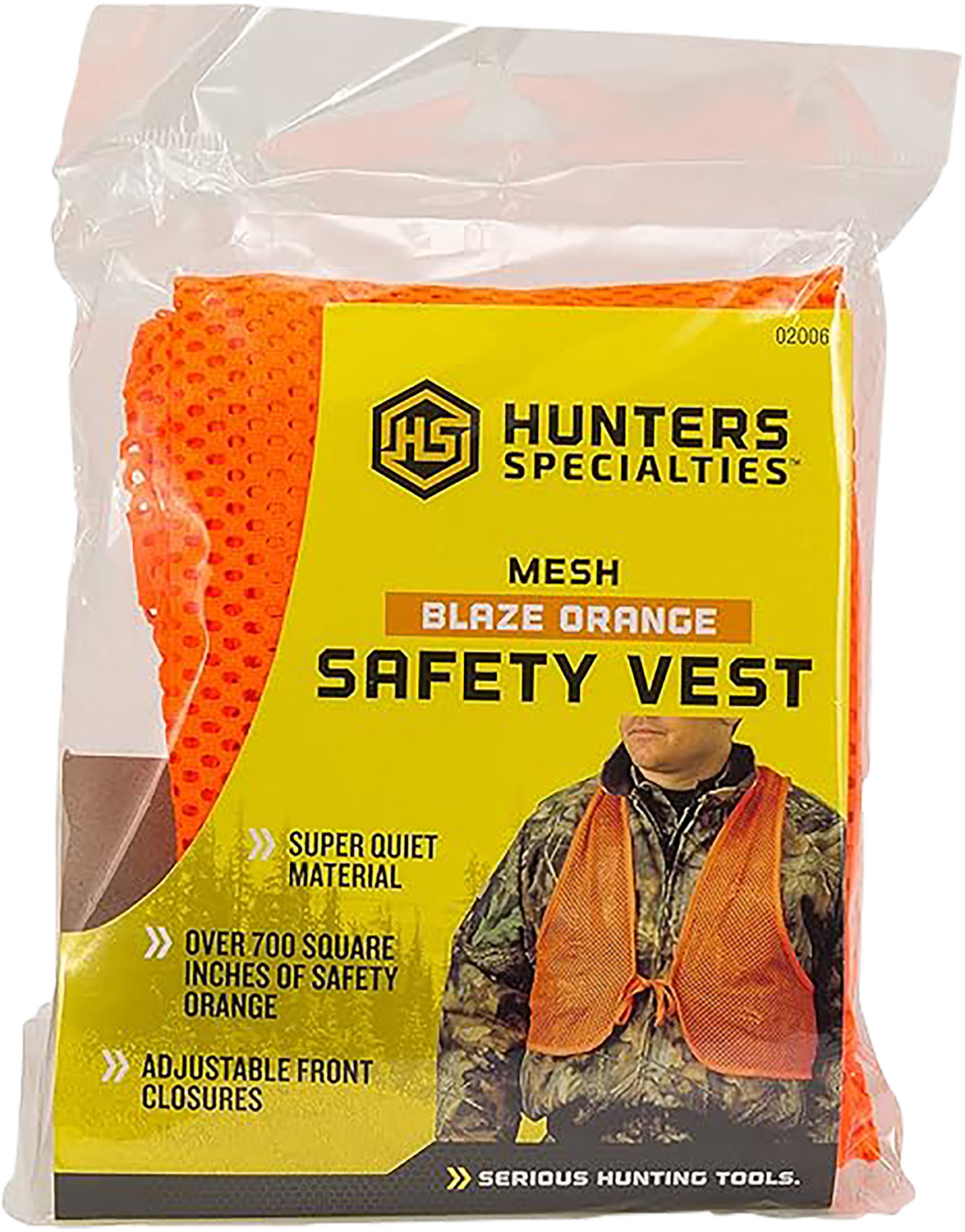 Hunters Specialties Safety Vest Hs Hs02006 Adult Mesh Blz Org - Other ...