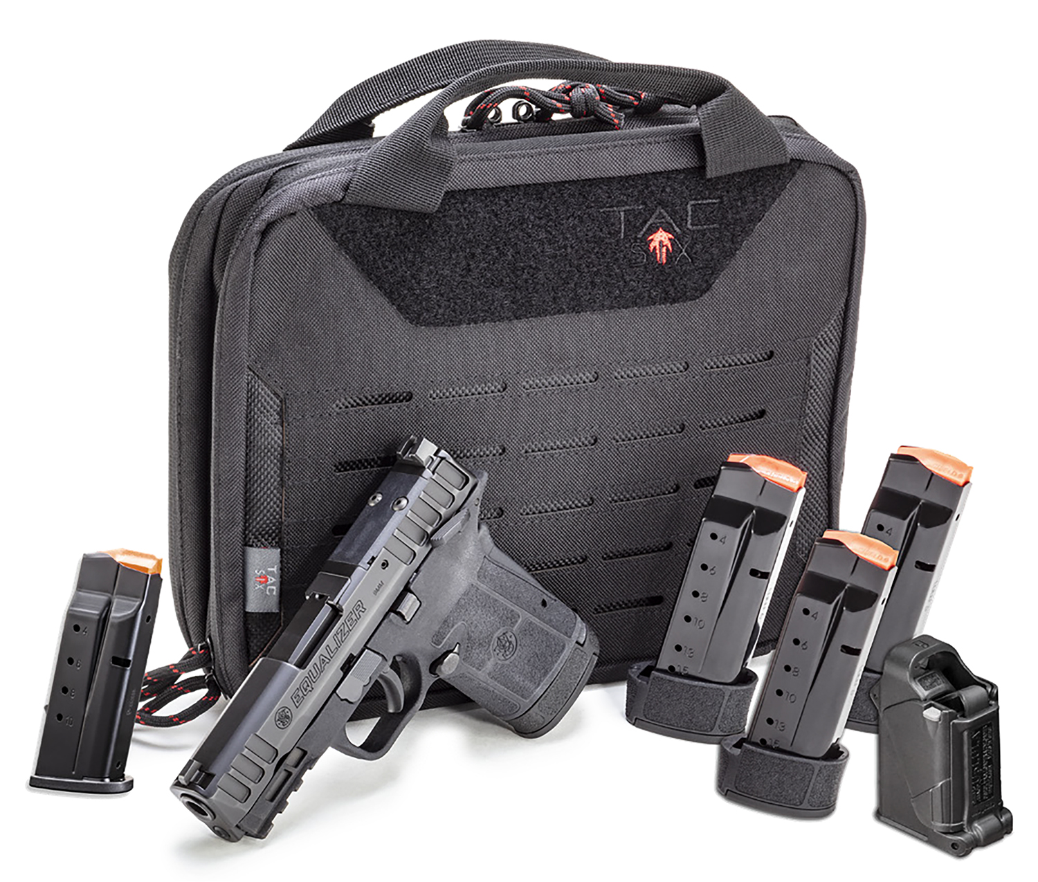 S&w Equalizer Ts 3.675" 9mm Oc 1 10&13 3 15 Rd Mags Bundle Bl - Semi ...
