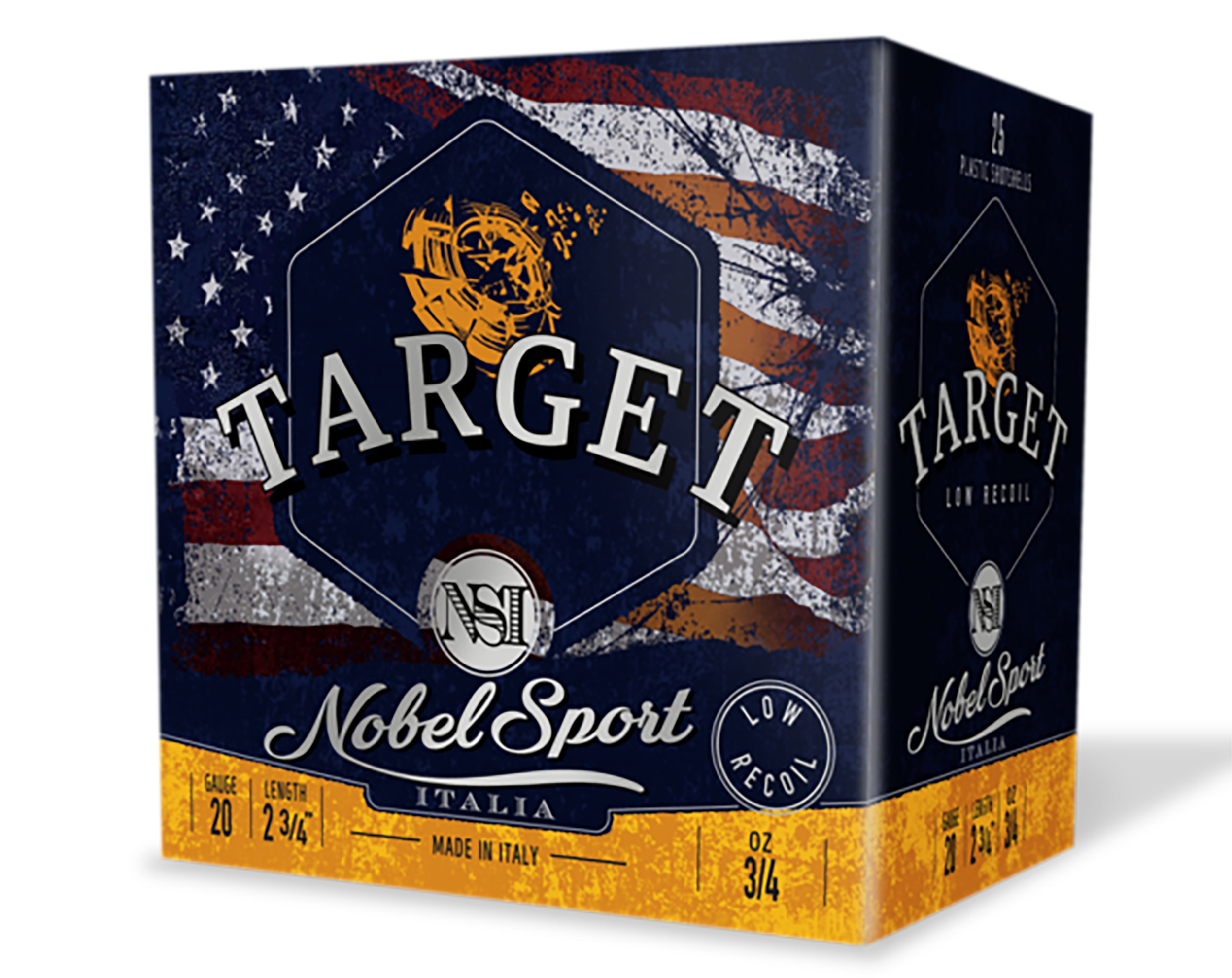Nobel-Eurosports Target 12 GA, 2-3-4in. 3-4oz. #8 Shot [MPN: ANSLR208 ...