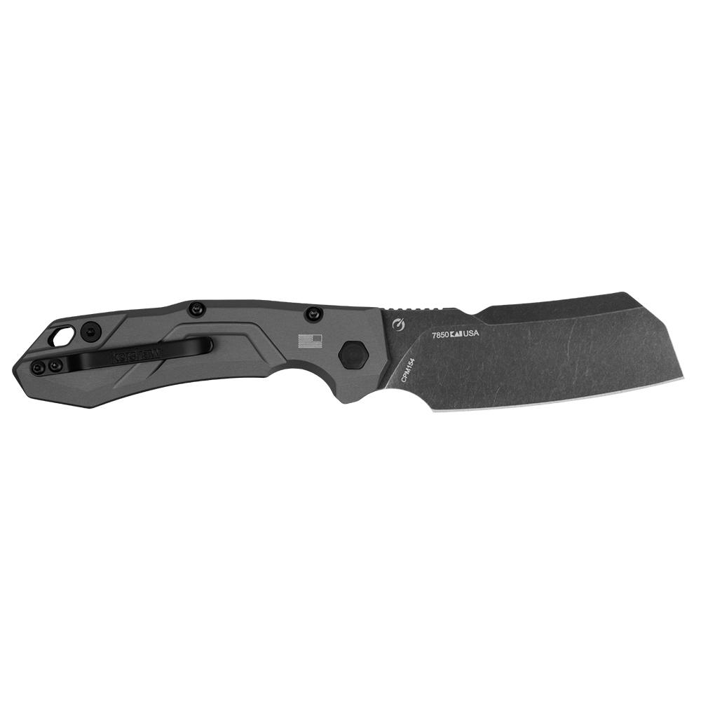 Kershaw Launch 14 Folding Knife 33-8" Cleaver Blade Black - Pocket ...