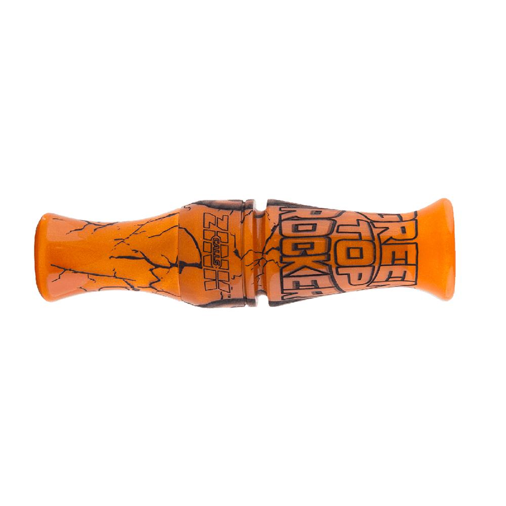 Zink green top rocker duck mouth call orange marbleade - Hunting ...