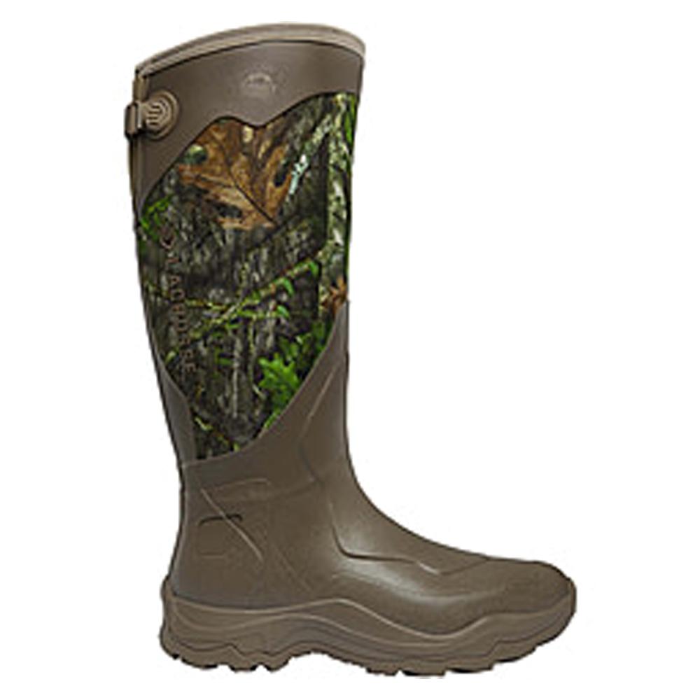 LaCrosse Alpha Agility Snake Boot 17" NWTF Mossy Oak Obsession Size 10 ...